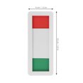 Milisten 5Pcs Conference Room Door Signs Acrylic Sliding Privacy ...