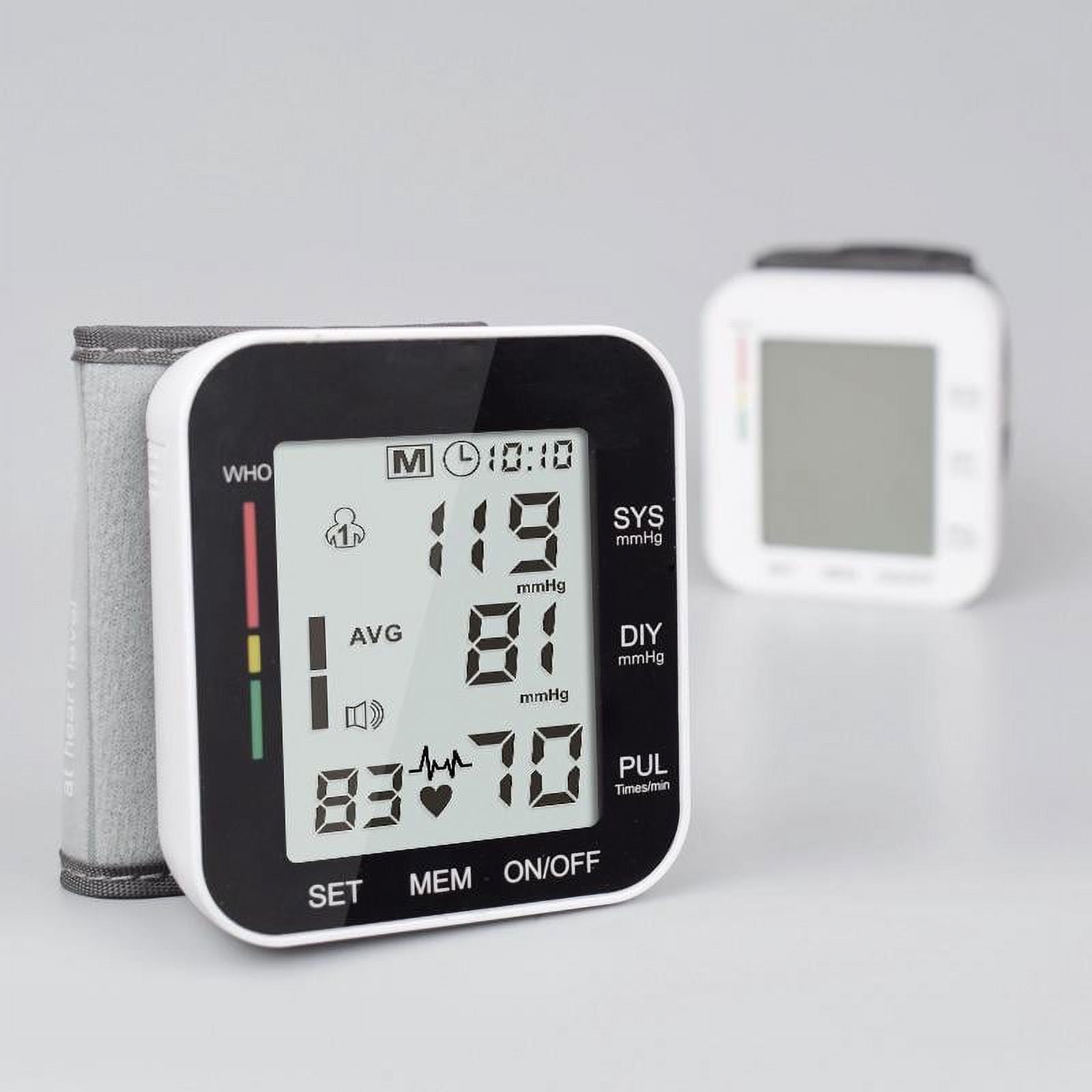 Digital Wrist Blood Pressure Monitor with Irregular Heartbeat Detection ...