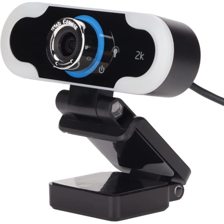 2K PC Camera, USB Webcam, Web Camera, Built-in Microphone, Noise ...