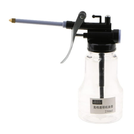 Universal High-Pressure Hand Pump Oiler Oil Pot Can with Spray Gun Hose ...
