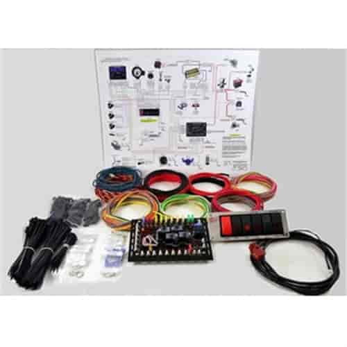 K&R SD-SPD-GM Super Duty Complete Wiring Kit 8 ft. Harness Gunmetal ...