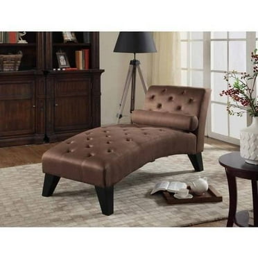Mainstays 3-Position Chaise Lounge, Black Microfiber Upholstery ...
