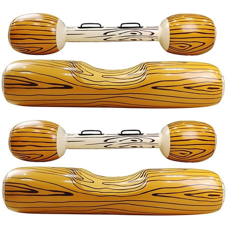 Inflatable Swimming Toys, Floating Row Battle Logs Water Toys, Floating ...