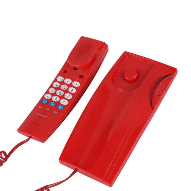 Landline Telephone, ABS Mini Fixed Telephone For Home For Office For ...
