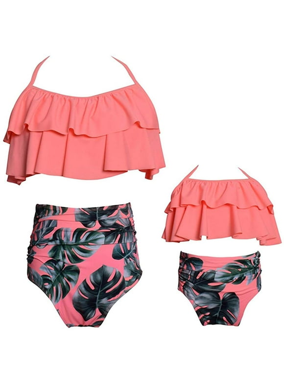 Mom Daughter Matching Swimsuits