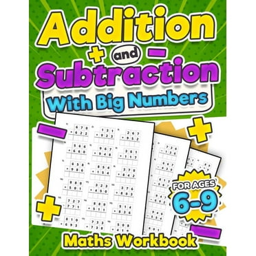 1st Grade Math Workbook Addition and Subtraction: Grade 1 Workbooks ...