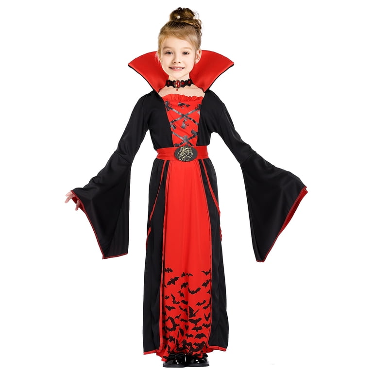 Gothic Vampire Costume For Girls