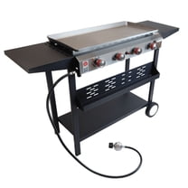 SKOK Outdoor Foldable 3 Burners Propane Griddle-31.5'' Portable Flat ...