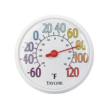 Taylor Precision Products Indoor/Outdoor 13.25-inch Color Track ...