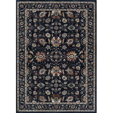 Monarch Kerman Vase Antique Cream-Slate Area Rug - Multiple Sizes ...