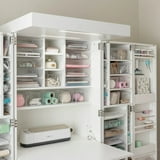 DreamBox Craft Storage Cabinet with Table - Deluxe Crafting Cabinet ...