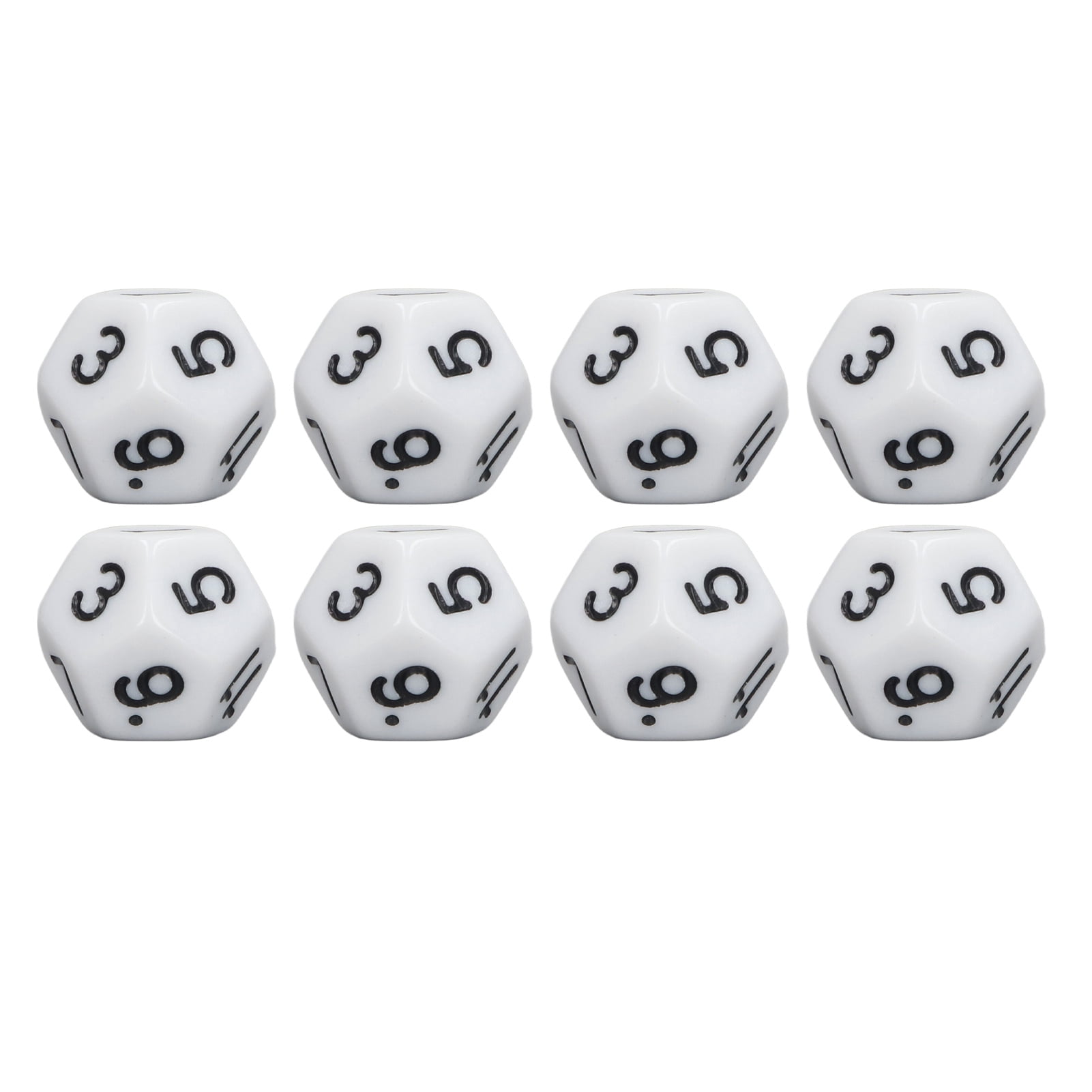Dados caras, 40 piezas Juego de dados poliédricos de dados de 12 caras ...