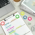 Wrapables Transparent Fluorescent Neon Removable Highlighter Tape 8mm x ...