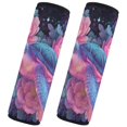 2 Car Seat Belt Covers S Size 6.5*6.5 Inches Car Seat Belt Shoulder Pad ...
