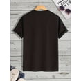 Black Mens 250th Anniversary Graphic T-Shirt - 1776-2026 Retro Eagle ...