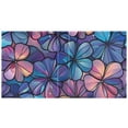 Simple Floral Flowers 3 Ring Binders 1.5 inch Hardcover File Folders ...