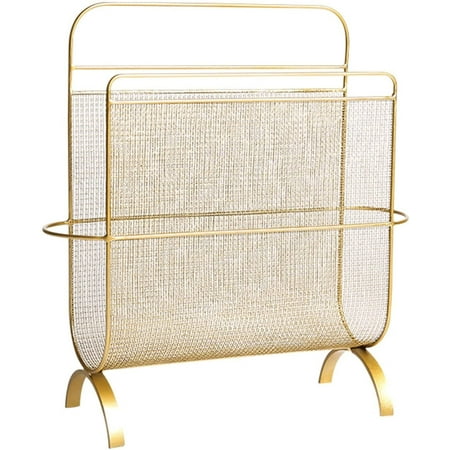 Magazine Rack File Folder Racks and Magazine Holder,Simple Metal ...