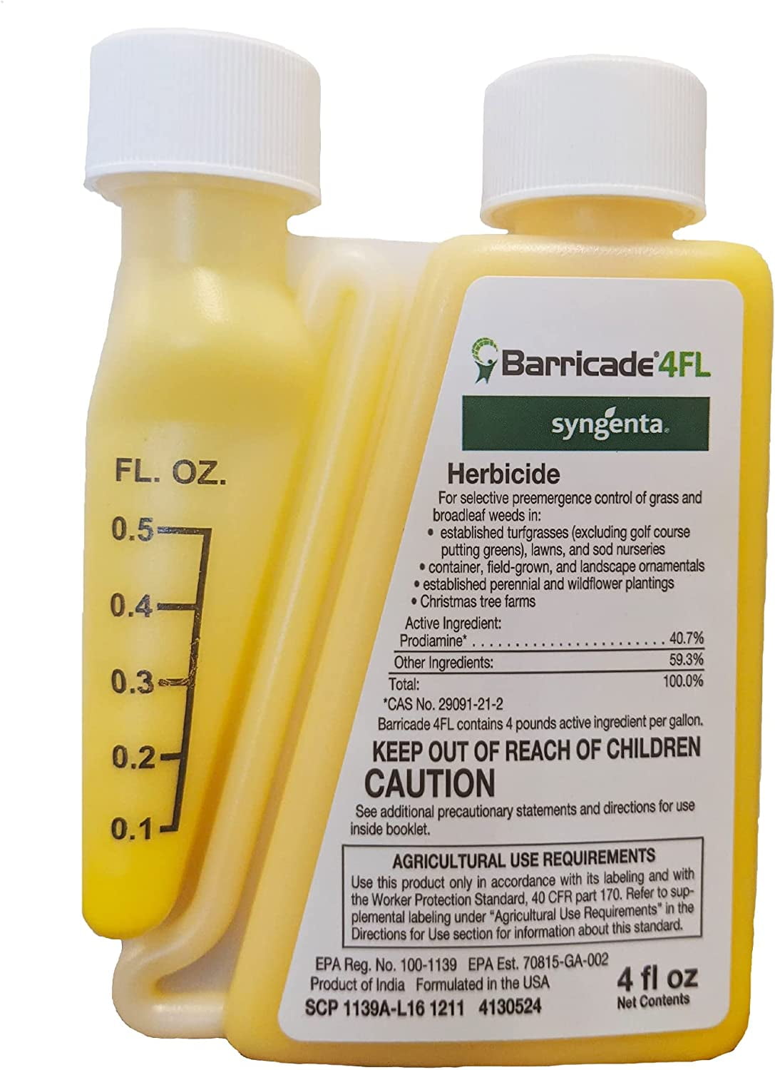 Barricade 4FL Herbicide - Pre-Emergent Weed Control -4 oz Bottle by ...