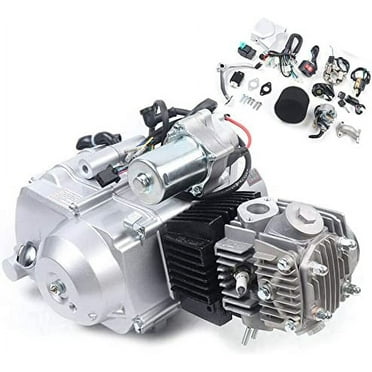 Miumaeov 2 Stroke 49CC Racing Engine Motor For Mini Pocket Bike Quad Dirt Bike ATV Scooter ...