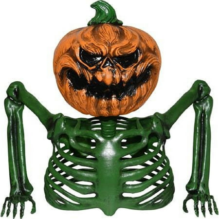 Ground Breaking Pumpkin Skeleton Groundbreaker Halloween Prop Haunted ...