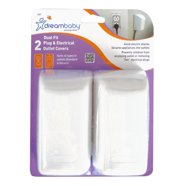 Safety 1st Outlet Cover & Cord Shortener, White, Four Pack - Walmart.com
