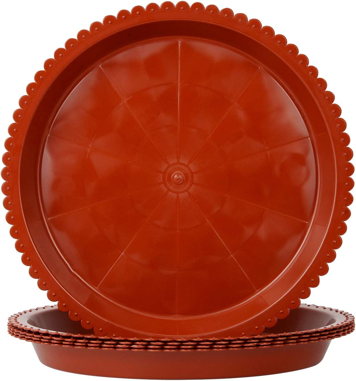 platillos redondos para plantas para macetas, platillos de plástico ...