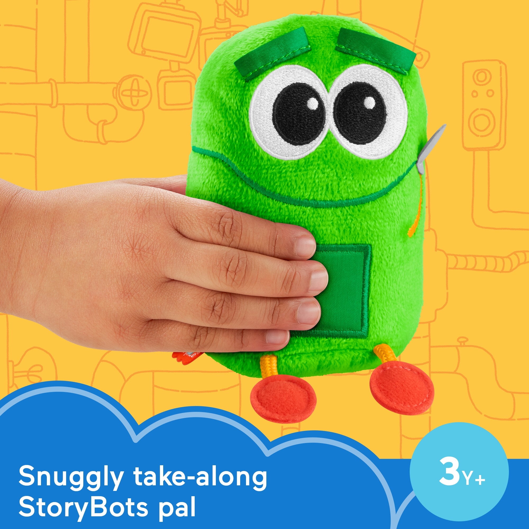Buy Fisher-Price Storybots Animals With Beep Plush Musical Toy Online ...