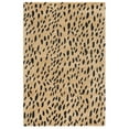 SAFAVIEH Soho Ardi Dotted Wool Area Rug, Beige/Brown, 8'3" x 11 ...