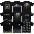 AMIRI Shirt Couple Hip Hop T-Shirt Tees Tops Fashion Alphabet Print ...