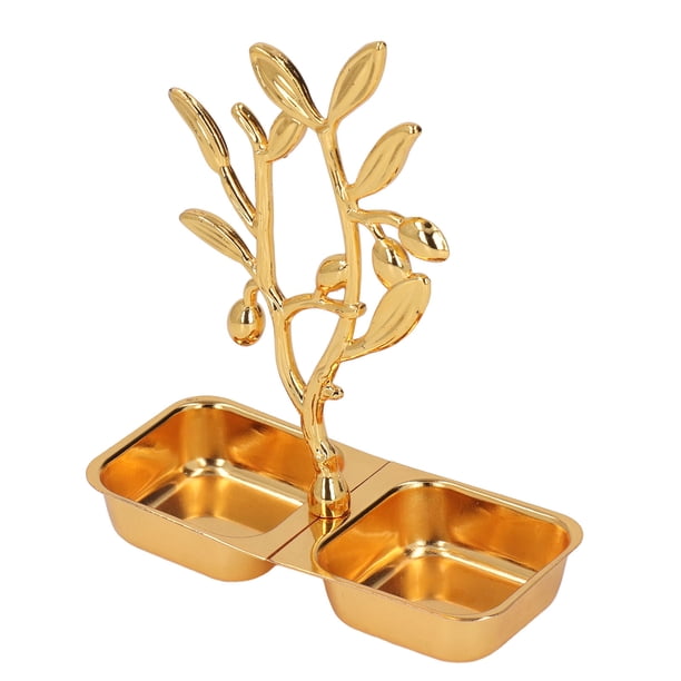Gold Serving Tray, Gold Exquisite Gold Fruit Tray Stainless Steel For ...