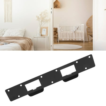 Double Hole Steel Reinforced Security Strike Plate, Easy Install ...