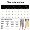 Mlqidk Capri Leggings For Women Summer Straight Leg Crop Pants With