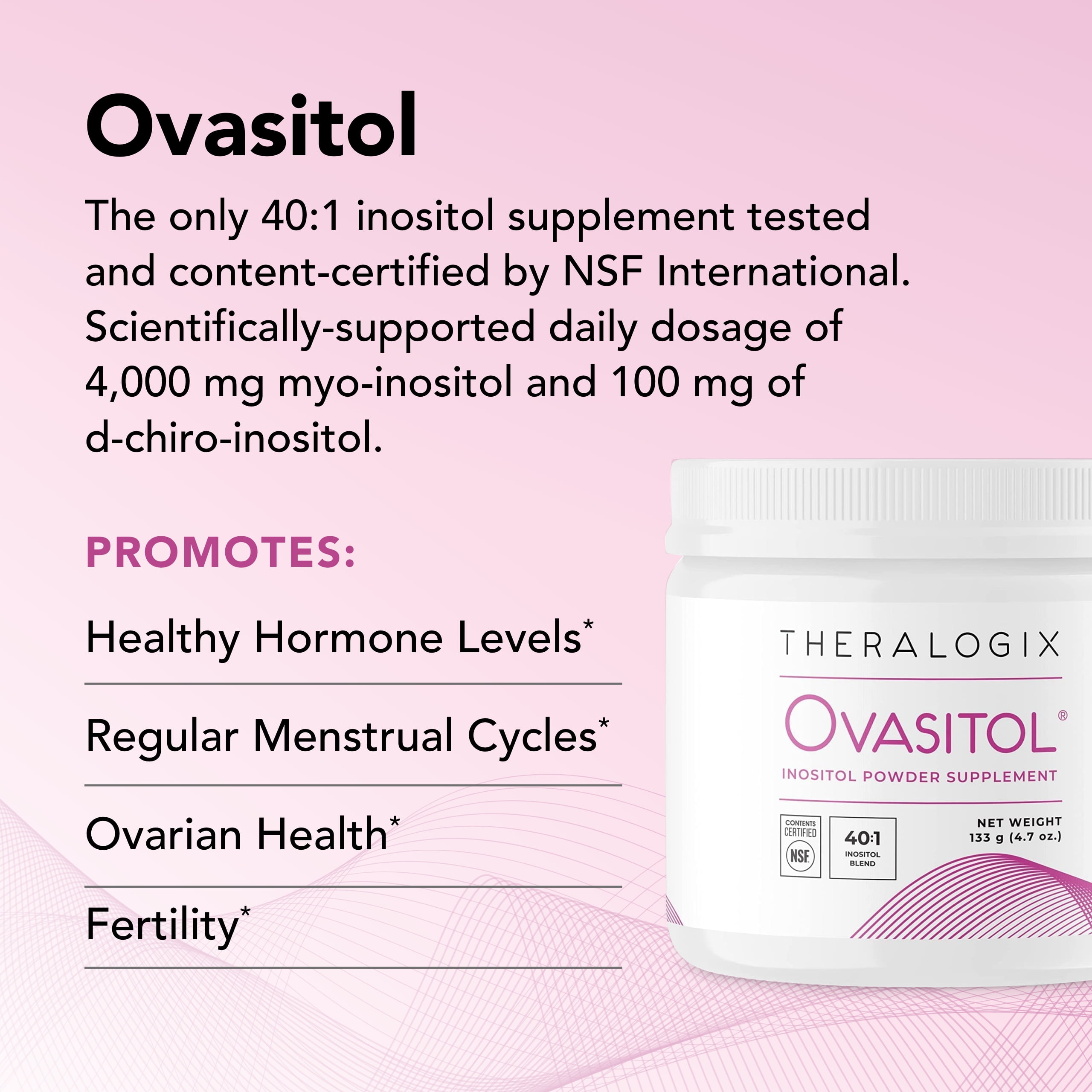 Theralogix Ovasitol Inositol Powder - 60 Servings - Nepal | Ubuy