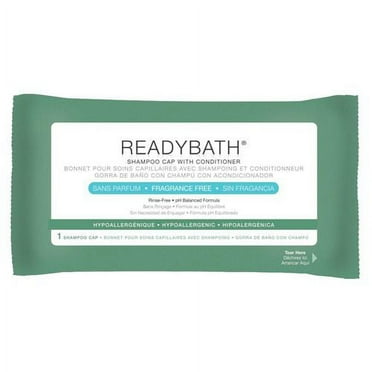 ReadyBath Rinse-Free Shampoo and Conditioning Caps - Walmart.com