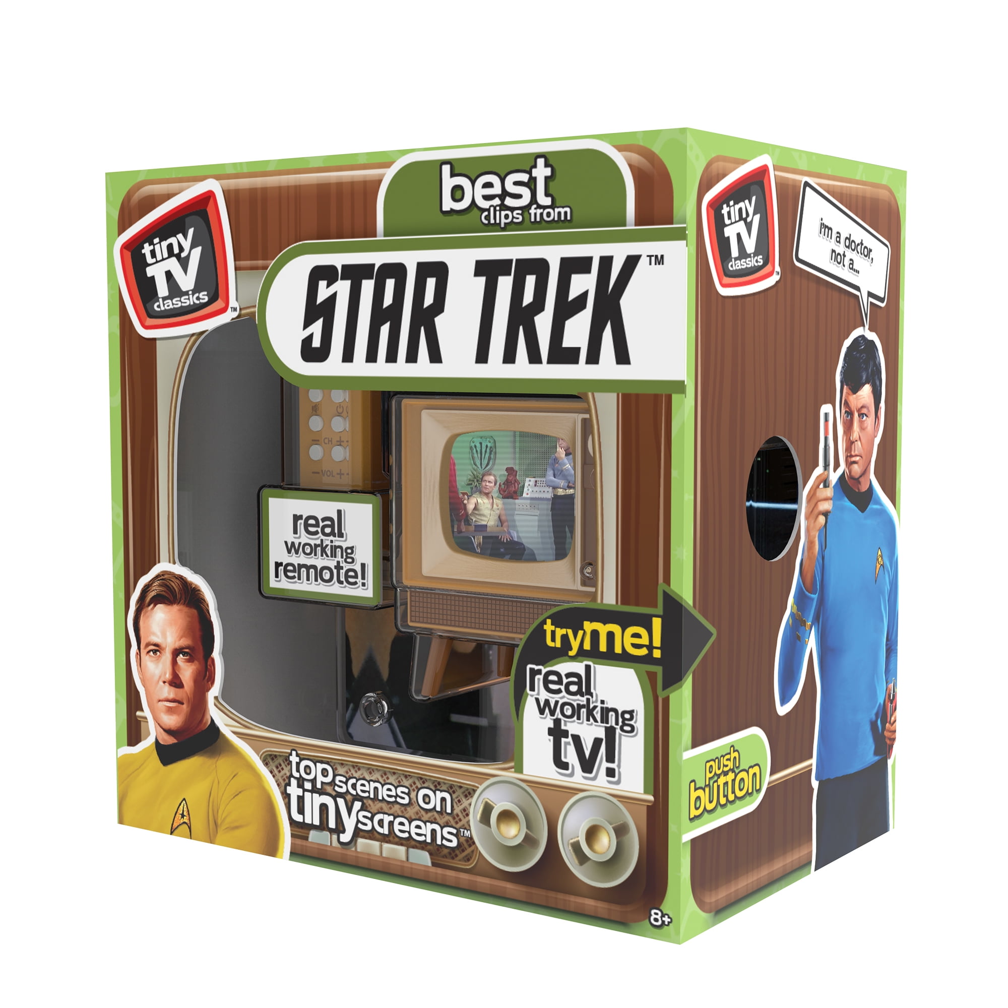 Buy Tiny TV Classics - Star Trek Edition - Collectible Toy - Watch Top ...