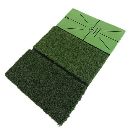 Golf Hitting Mat, Foldable Practice Turf Backyard or Indoor Chipping ...