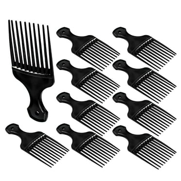 Hair Dressing Table Comb Double Tooth, Graphite Fine/Wide Tooth Dresser ...