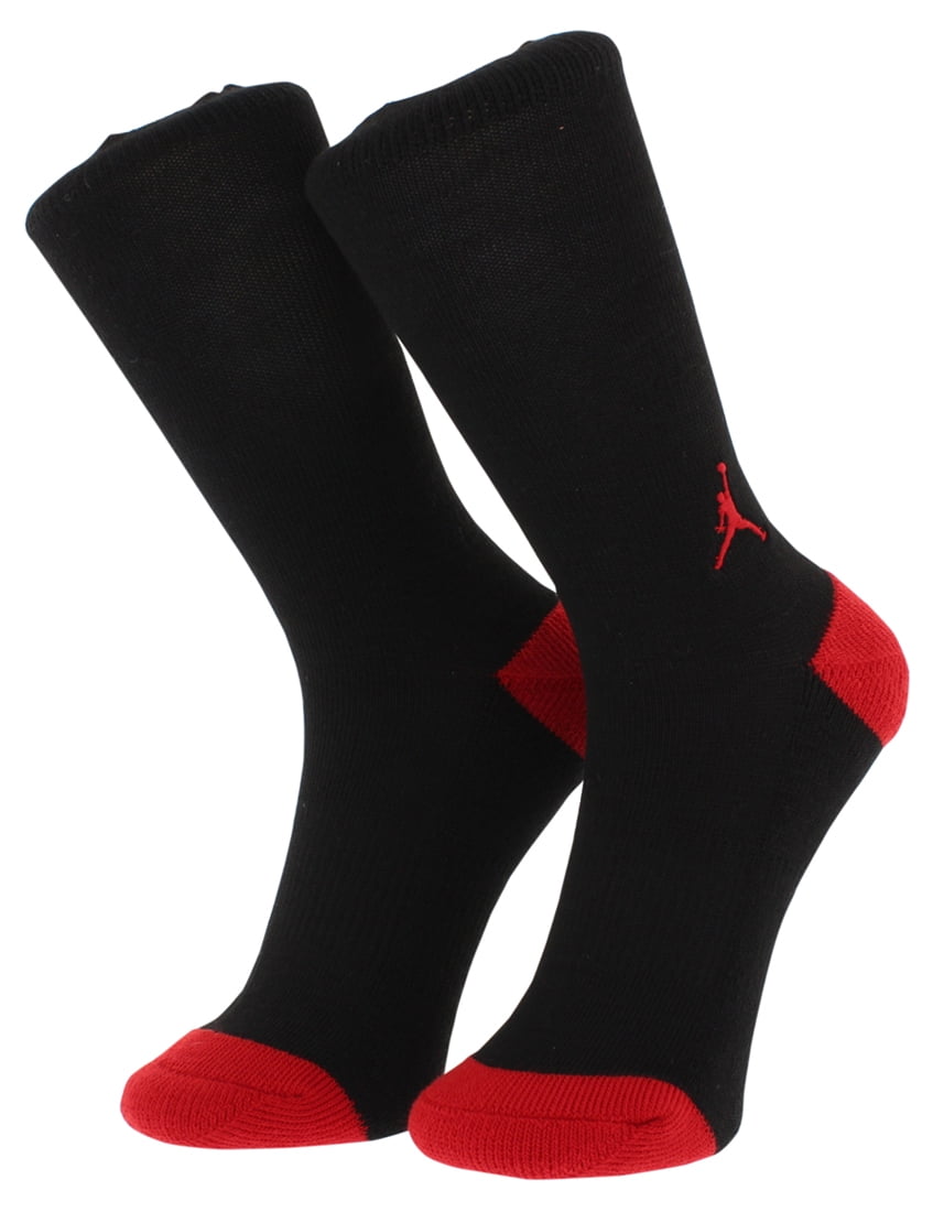 Jordan Boys City High Crew Two Tone Two Pack Socks University Red 7-9 ...