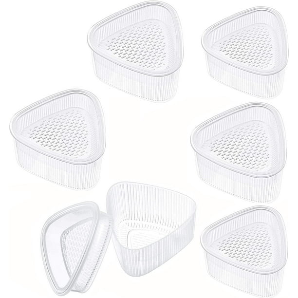 6 Pieces Triangular Sushi Mold, Rice Ball Bento Mold, Rice Ball Mold ...
