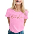 HAIJIE Women's Casual Printed Tee, Short-Sleeve Soft Top, Crew-Neck ...
