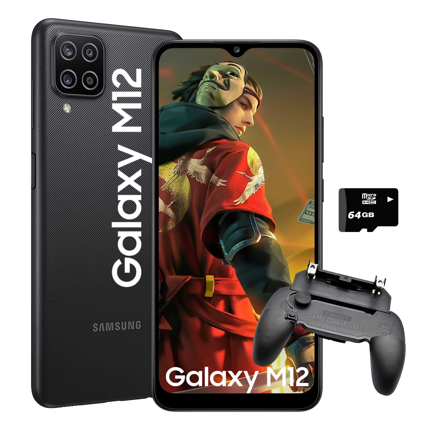 Smartphone Samsung Galaxy M12 64gb 4gb Dual Sim más Control y Micro SD ...