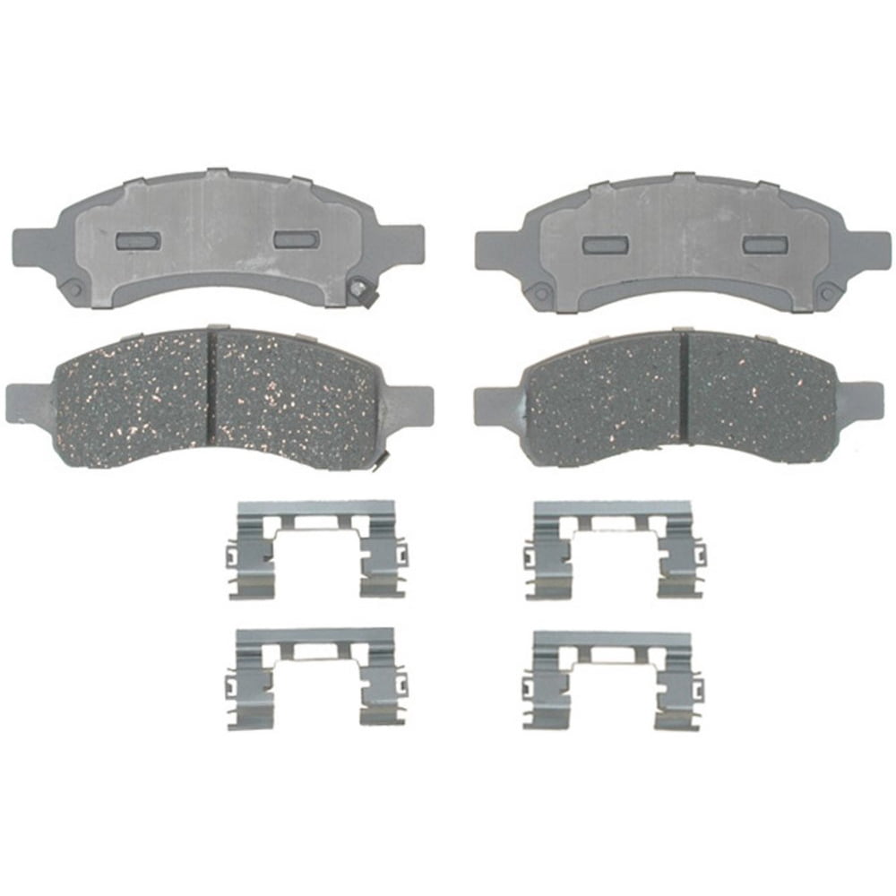 AC Delco 14D1169CH Brake Pad Set, Ceramic OE Replacement - Walmart.com ...