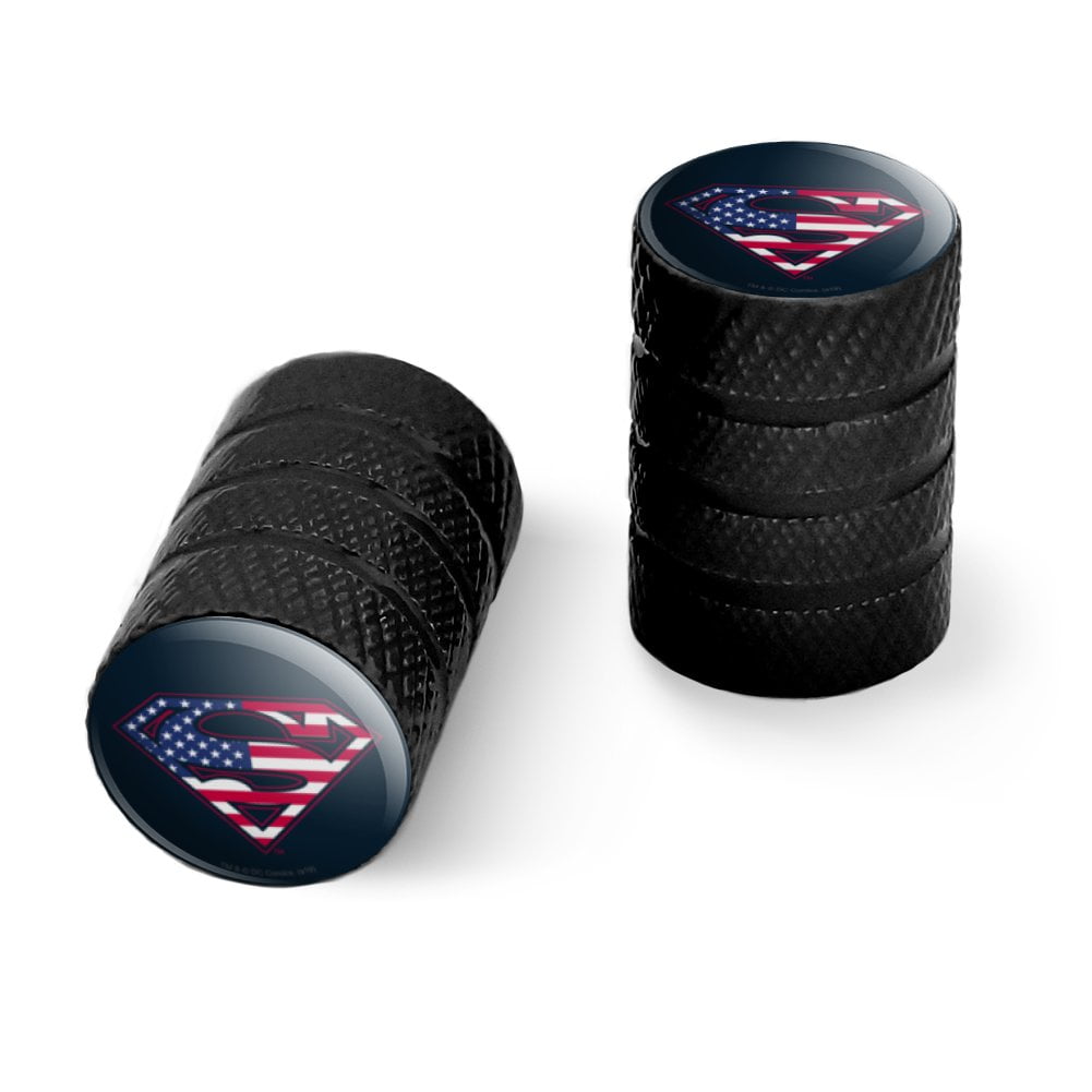 Superman USA American Flag Shield Logo Motorcycle Bicycle Bike Tire Rim ...
