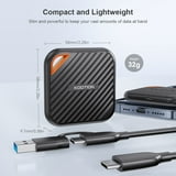 KOOTION 512GB External SSD USB C Portable SSD Up to 2000MB/s External ...