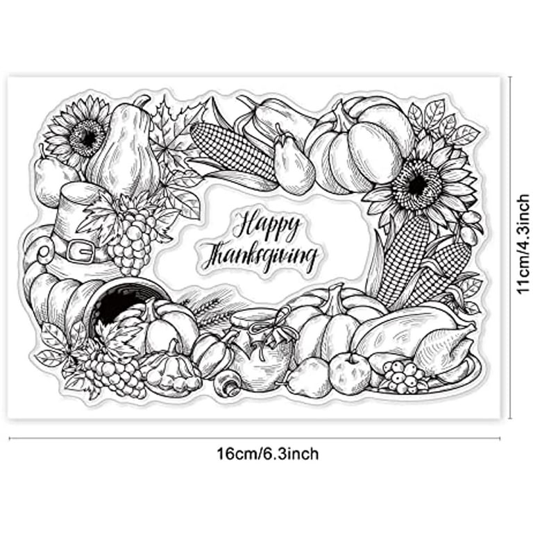 Rubber Stamp Coloring Page