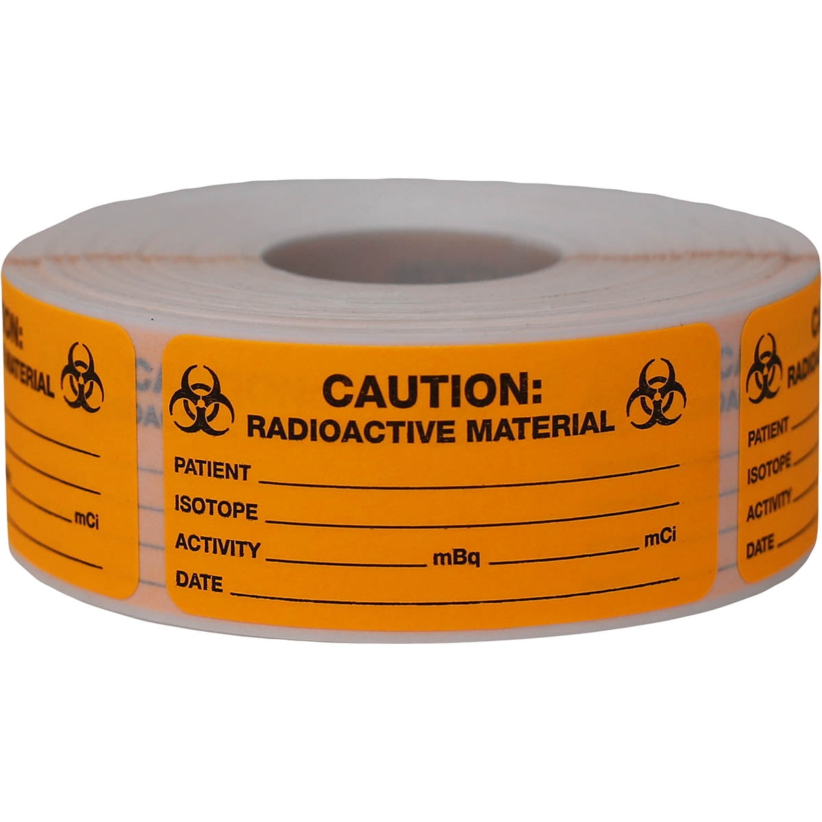 Rectangle Caution Radioactive Material Labels | 1.125 x 2.375″ - 500 Total - Walmart.com