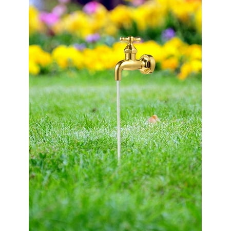 Invisible Flowing Spout Watering Can Fountain,Garden Water Flowing ...