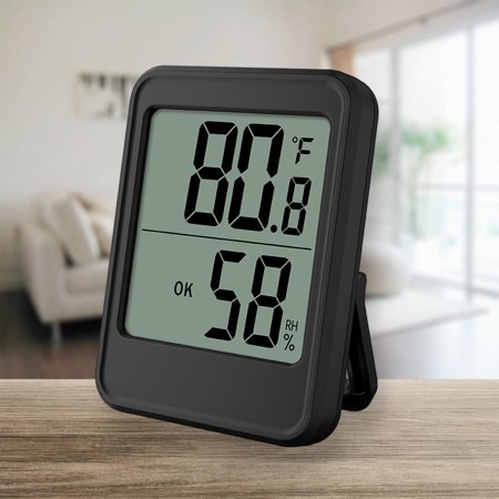 Indoor Desktop Comfort Backlight Precise Humidity Gauge Hygrometer ...