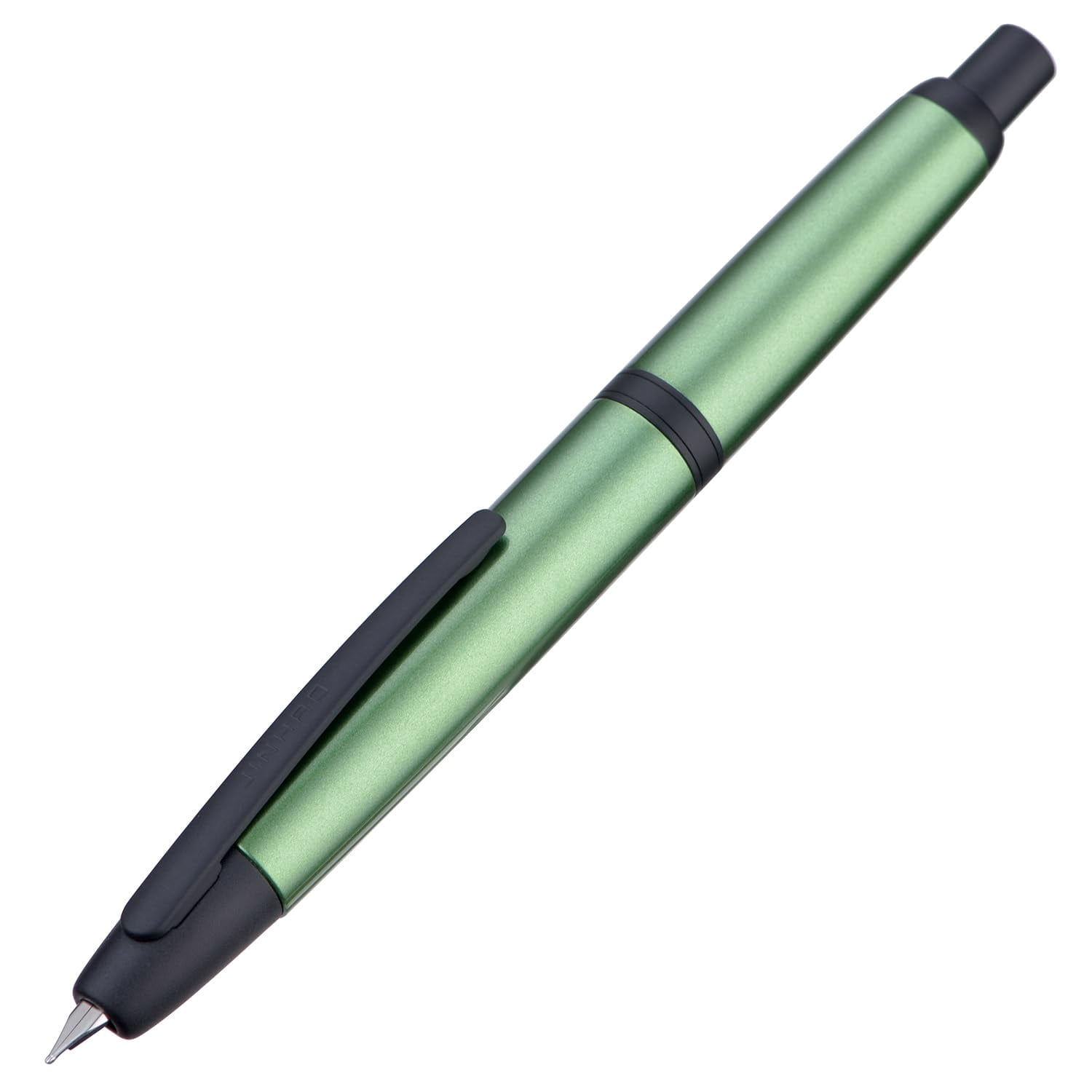 Pluma estilográfica Jinhao 10 sin tapa, punta fina, verde pino marino ...