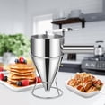 40 OZ Multi-Functional Pancake Batter Dispenser, Multi-Caliber ...